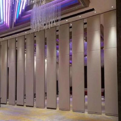 China Conference Room Sound Proof Partition Acoustic Room Divider Sliding Movable Partitions for sale