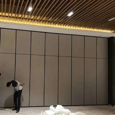 China Conference Room Sound Proof Partition Acoustic Room Divider Sliding Movable Partitions for sale
