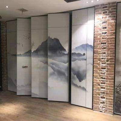 中国 天井掛かるシステム レストランの移動可能な隔壁へのメラミン表面の床 販売のため