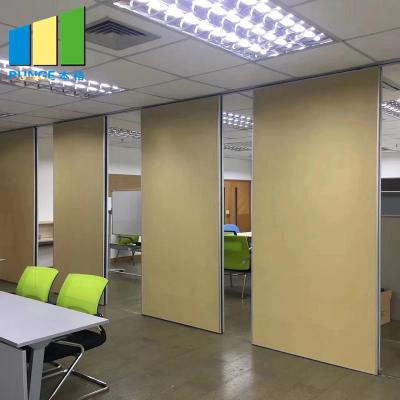 China Customized No Floor Track Design Multi Color Decorative Soundproof Movable Partition Wall for sale