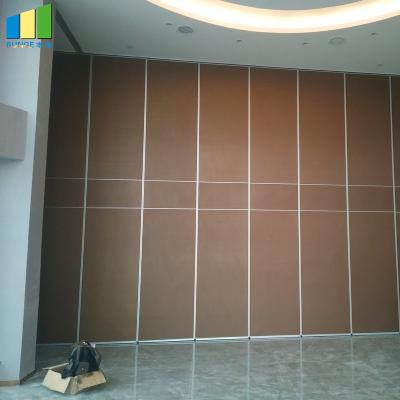 Cina Scivolamento dei muri divisori pieganti per colore su misura ufficio della sala da pranzo del ristorante in vendita