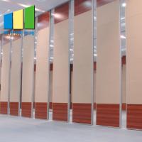 China Folding Interior Doors Operable Partition Walls 65mm 85mm 100mm for Function Room for sale