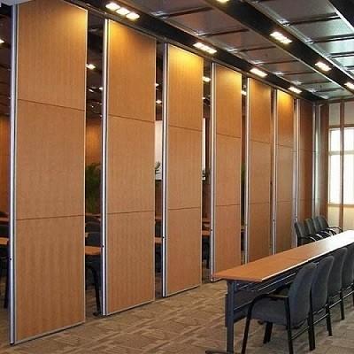 Cina Muri divisori mobili di legno portatili dell'ufficio interno di funzione con il sistema di pista di alluminio in vendita