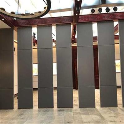 Cina Muro divisorio scorrevole insonorizzato acustico del portone di scivolamento di banchetto dell'hotel in vendita