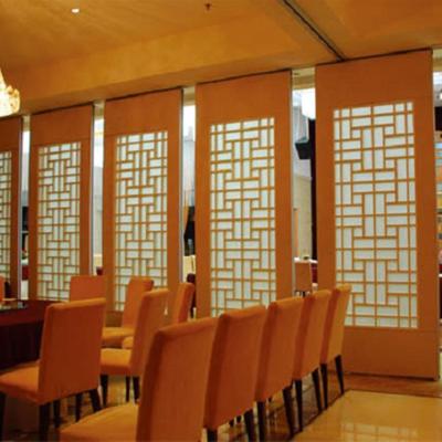 中国 宴会のための移動可能な隔壁の付属品の操作可能な移動式壁のAccordiansの引き戸 販売のため