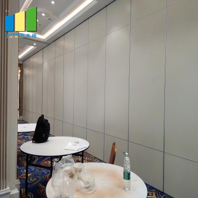 China Van de het Restaurant Beweegbare Verdeling van het aluminiumkader de Muren Akoestische Opvouwbare Muur Te koop
