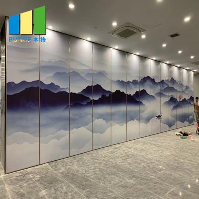 Cina Impermeabilizzazione sana dell'auditorium che piega i muri divisori acustici scorrevoli mobili in vendita