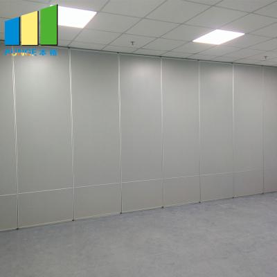 China Akoestische Opereerbare Glijdende de Verdelingsmuren van het aluminiumkader voor Multi - Functiezaal Te koop