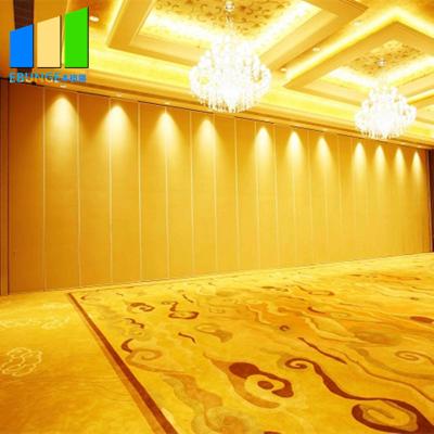 Cina Alluminio che fa scorrere la divisione insonorizzata decorativa interna della parete del MDF dei muri divisori in vendita