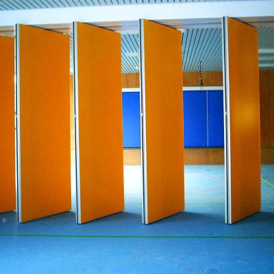 China Tipo móvel acústico -65 paredes de separação de dobramento de suspensão superiores da trilha para multi - sala da função à venda