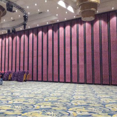 China O escritório operável fácil deslizado dobradura personalizou a parede de separação de alumínio de Foshan de 80 chineses do quadro do estilo à venda