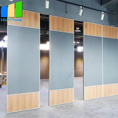 China Office Folding Partition Walls Aluminium Channel Mdf Room Divider Movable Partition for sale