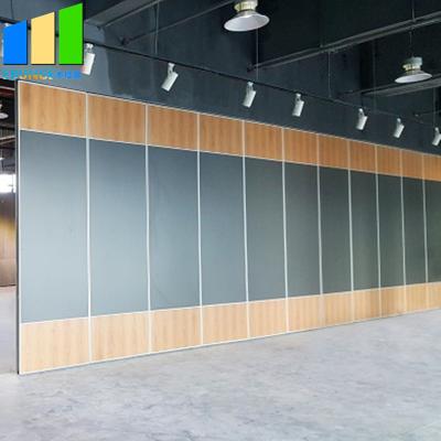 China Office Folding Partition Walls Aluminium Channel Mdf Room Divider Movable Partition for sale