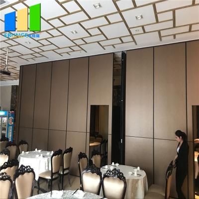 China Verdelingen die van het theater de Correcte Bewijs Bewegende Verdeling met Aluminiumkader vouwen Te koop