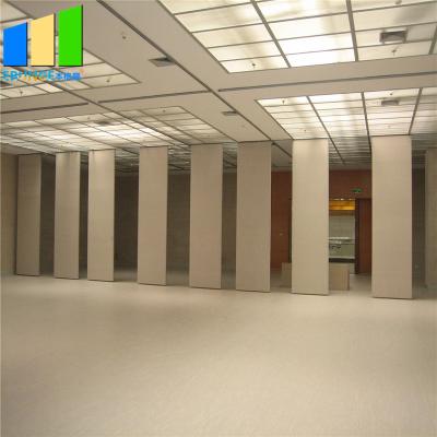 Cina Divisioni semplici del fono assorbente che fanno scorrere il tipo mobile 65 della Malesia del muro divisorio della struttura di alluminio per l'hotel in vendita