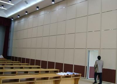 Cina Pareti operabili mobili del divisorio con la copertina rigida del MDF del tessuto per i centri di convenzione in vendita