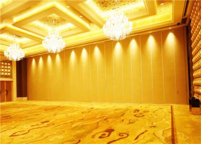 China Sistema móvel da construção da parede de separação do hotel que desliza a parede bem cozido à venda