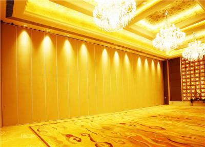 China Sistema móvel da construção da parede de separação do hotel que desliza a parede bem cozido à venda