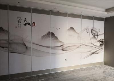 China Fireproof Board Office Room Sliding Partition Wall Sound Proof for sale