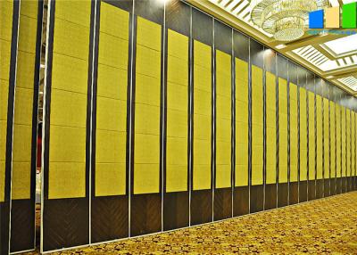 Cina Superfici della copertura del cuoio o del tessuto che fanno scorrere il divisorio dei muri divisori per l'hotel in vendita