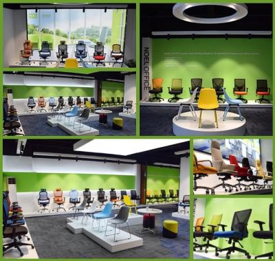 China EBUNGE Black Ergonomic Office Chair Fabric Mesh  Chair Executive Swivel Computer Chair for sale