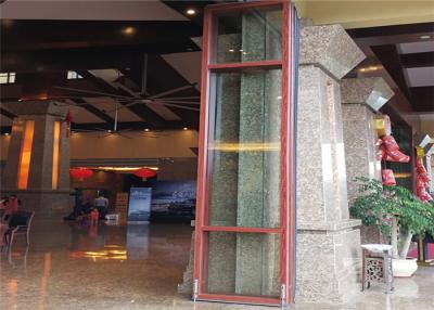 Cina Di alluminio di scivolamento della struttura della pista mobile della parete divisore in vetro la parete per gli auditorium in vendita