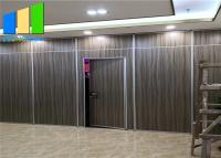 China Collapsible Acoustic Operable Wall Panel 65mm Folding Conference Room Partition for sale
