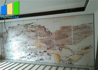 China La pared desprendible acústica incombustible de la puerta plegable de la oficina divide Filipinas en venta