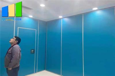 China Função Hall Foldable Acoustic Partition Panels com a porta móvel da passagem à venda