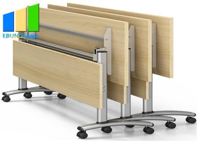Meeting Room Folding Stackable Conference Tables Executive Computer Office Desks With Drawer
