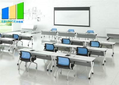 China Adjustable Folding Stackable Conference Room Tables Office Training Tables for sale