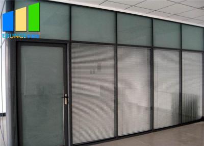 Cina Cubicolo fisso incorniciato portatile del muro divisorio dell'ufficio della porta del divisore in vetro per l'edificio di Commerical in vendita