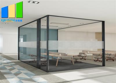 China 12MM de Bureau Aangemaakte van het het Glasaluminium van de Glasverdeling Duidelijke Muur van de het Kaderverdeling Te koop