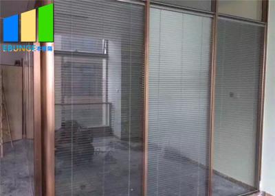 China Geluiddichte van de de Verdelingsmuur van het Bureau Demonteerbare Glas het Systeem Amerikaanse Norm Te koop