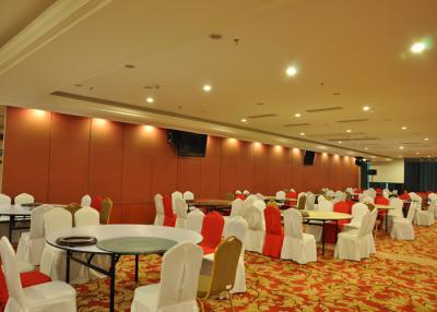 China Lecture Partition Theatre Movable Walls Commercial Fabric Partition Walls for sale