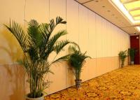 China Bunge 65mm Aluminum Folding Partition Wall 500-1230mm Width Manual Operated for sale
