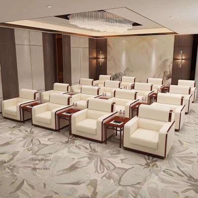 Cina Sofà elegante moderno dell'ufficio di Rerecence Hall Lobby Lounge Area Leather in vendita