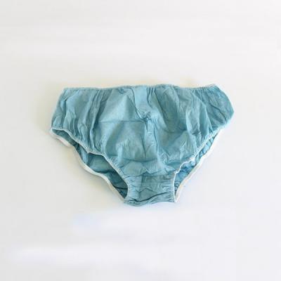 China Disposable Non Woven Panty Adult Disposable Underwear for sale
