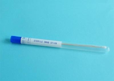 China PP Sterilized Transport Swabs, length: 150mm. Tube Dimension: ¢13x150mm. Stick material wooden. Head material cotton for sale