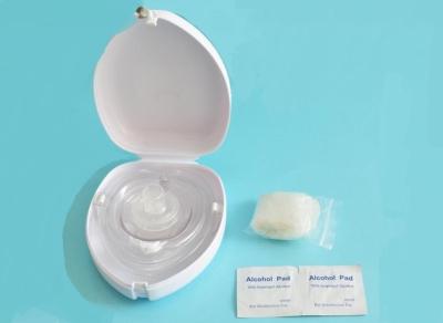 China PVC CPR Mask with Oxygen Inlet for sale