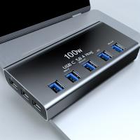 China Streamline Your Connectivity with Compact Design USB Type C Hub Adapter and Mutilfunction Connector for sale