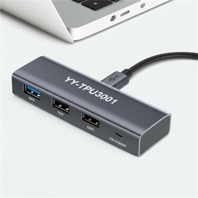 China YY-TPU3001 Multiple USB C Hub -20°C To 70°C 4.5 X 1.2 X 0.4 Inches Product Model YY-TPU3001 for sale