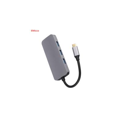 China Laptop Stand USB 7 In 1 SD TF Type C Docking Station for sale