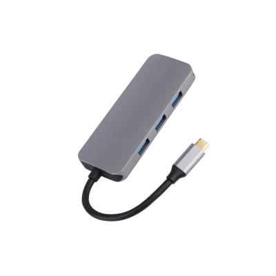 China Laptop Stand USB 7 In 1 SD TF Type C Docking Station for sale
