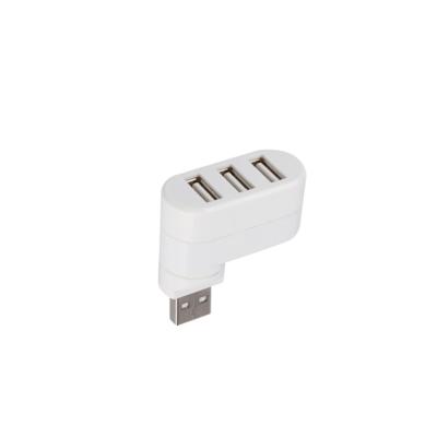Cina 90 / 180 gradi di rotazione portatile 3 Port USB 2.0 Hub in vendita
