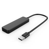 China Ultra Slim Desk Computer Powered 4 Port USB 2.0 Splitter for sale