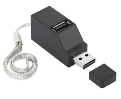 China Forma personalizada 3 en 1 480Mbps Puertos USB 2.0 Hub de alta velocidad en venta
