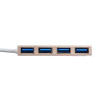 China 10 CM PC Computer 4 Port Superspeed Powered USB C Hub for sale