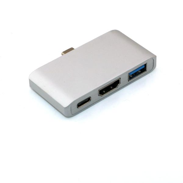Un câble sans fil 3 en 1 alimenté par USB multi-fonction 3.0 HDMI Hub