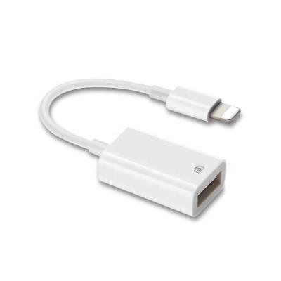 China 2 In 1 Quick Charge USB 2.0 AF Lightning Adapter Cord for sale